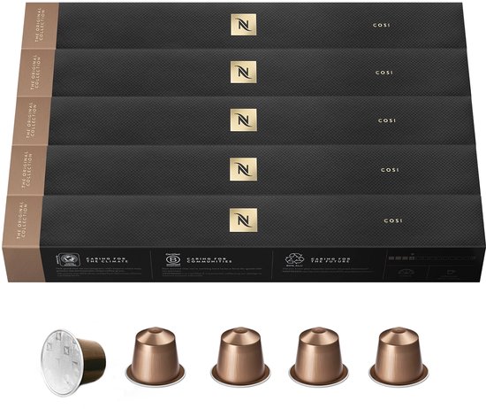 Nespresso Original capsules - Cosi - 50 koffiecups | bol
