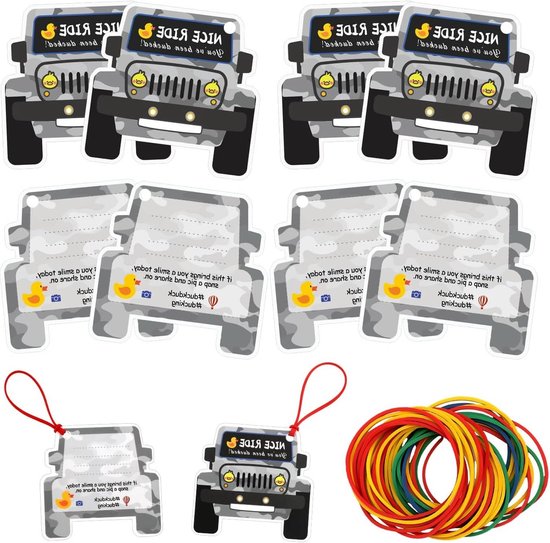Allecto Plus - 60 stuks Eend Labels Klein - Speelgoed voor Eendenjacht ...