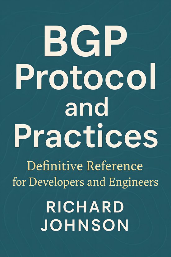 BGP Protocol and Practices (ebook), Richard Johnson | 6610000930210 | Boeken | bol