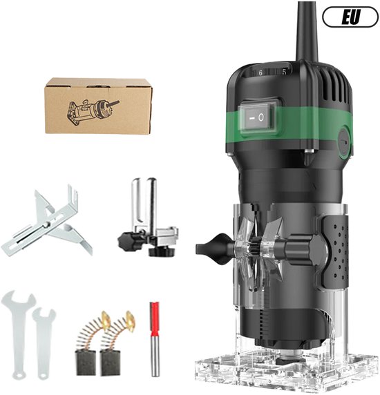 Défonceuse électrique 800 W 6 vitesses 33 000 tr/min Menuiserie, la ...