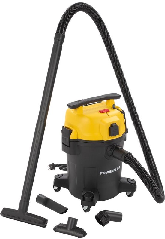 Powerplus elektrische stofzuiger nat-droog POWX3235S - Silent - 1200W ...