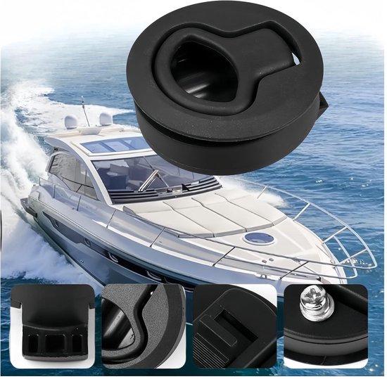 Hatch Valslot Boot Flush Pull Latch Zwart Roestvrij Staal | Deck Hatch ...