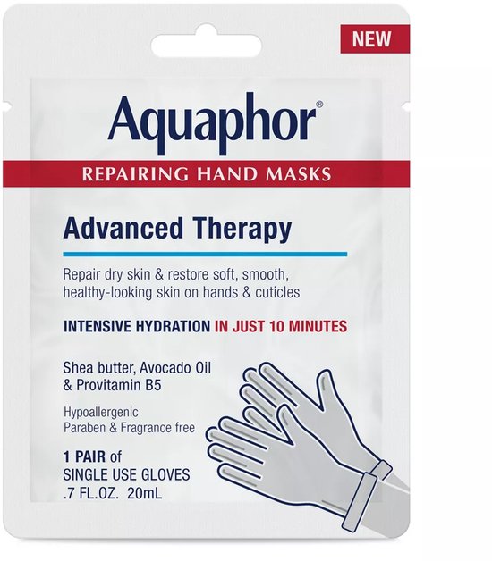 Aquaphor Advanced Therapy Repairing Hand Mask – Hydraterend ...