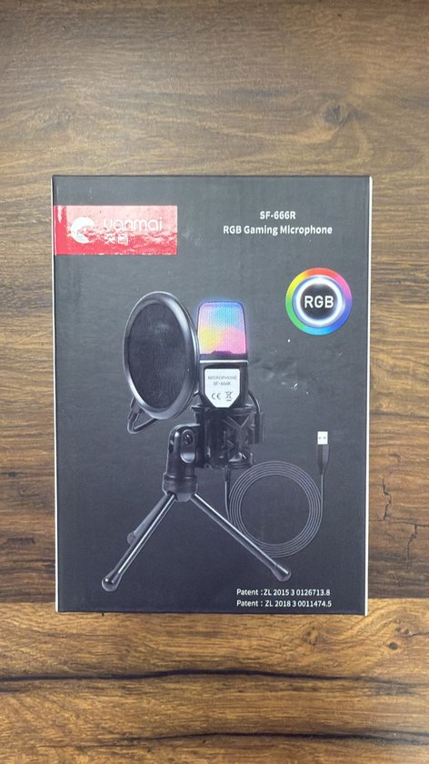 Yanmai RGB Gaming microphone sf-666r | bol