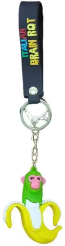 Chimpanzini Bananini Italian Brainrot Sleutelhanger 10 cm - TikTok ...