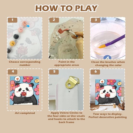 Allecto Plus - Surple verf op nummer set voor kinderen en volwassenen ...