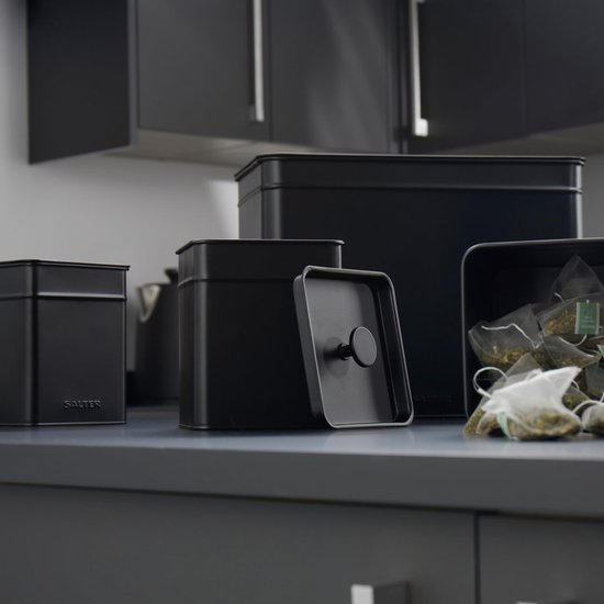 SALTER BW12614EU7 Kuro opbergdozenset – 4-delige keukencontainers,... | bol