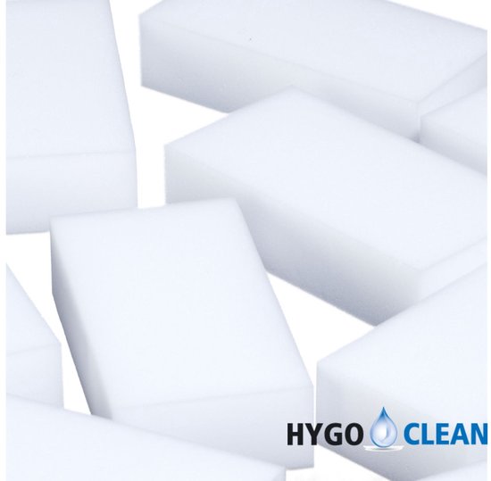 HYGOCLEAN Wonderspons - Vuilwisser - Wit - Set van 10 Stuks - Perfect ...