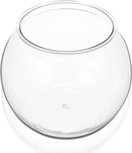 Ronde Transparante Viskom voor Goudvissen - Aquarium voor Kleine Vissen ...