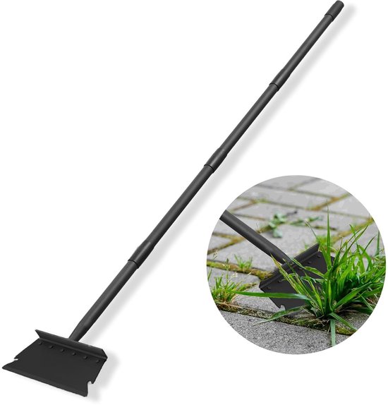 Verstelbare vloerschraper - Tuinreinigingsschop voor buitengebruik - 1 ...
