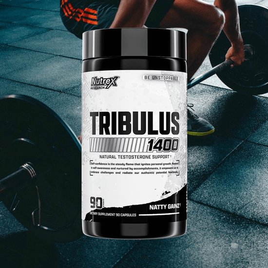 Nutrex Tribulus Black 1400 - Testosteron Booster - 1300mg Tribulus ...