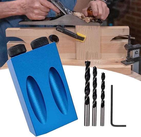 Gsedaox - Boormal - 15° Hoekgatzoeker-Boorgeleider-Boor Mal-14 stuks ...