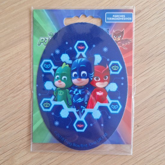 Disney PJ Masks Pyjama Heroes strijkembleem - Strijkapplicatie - Patch ...