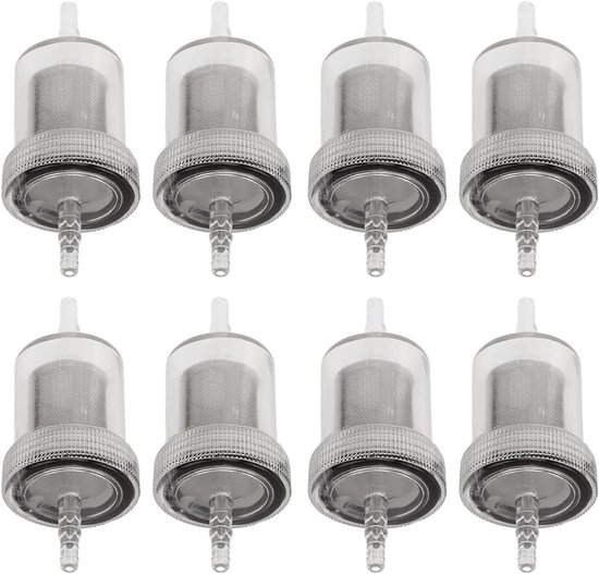 Fuel Filter Accessory, 8Pcs Diesel Fuel Filter Fuel System Protection ...