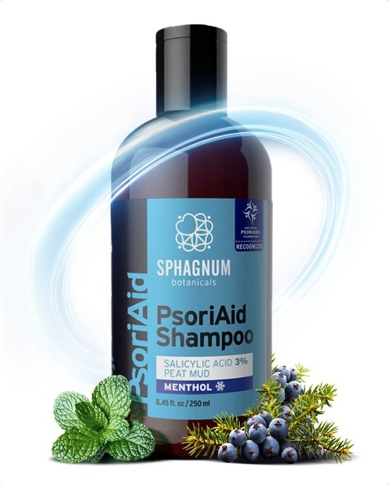 Sphagnum Botanicals Psoriasis Shampoo met Veenmodder (Peat Mud ...