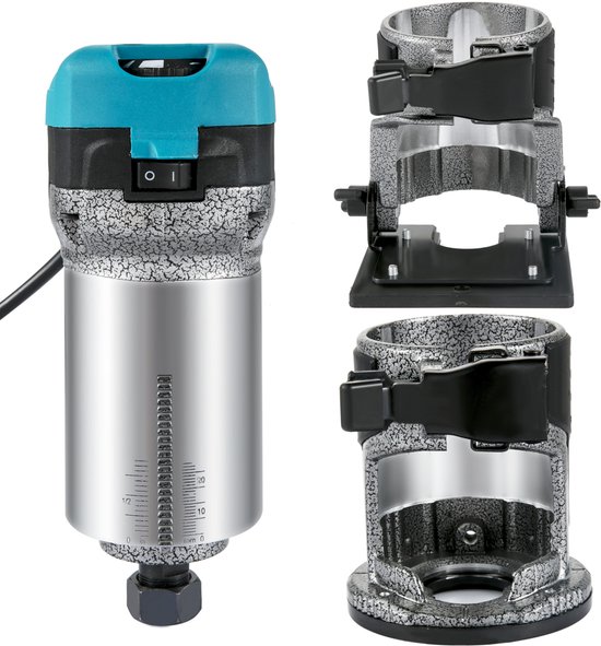 Elektrische Hand Trimmer, 710W Elektrische Trimmer-Router, Laminaat ...