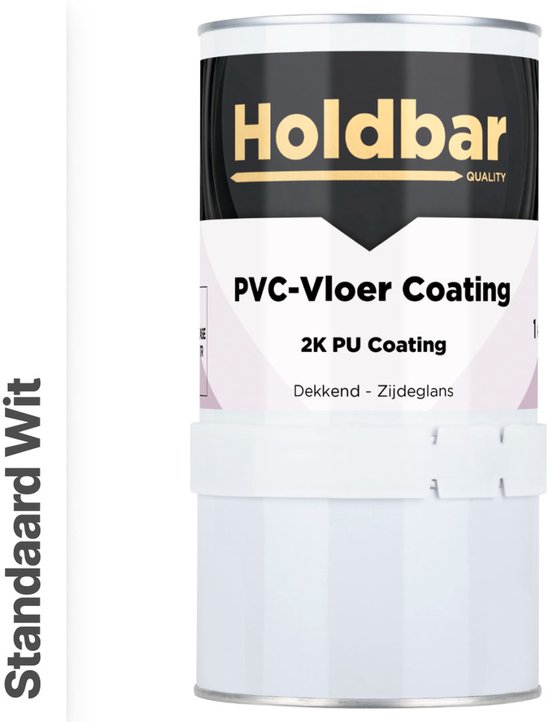 Holdbar PVC-Vloer Coating Wit (Witste kleur) 1 Kg - Vloerverf - Alle ...