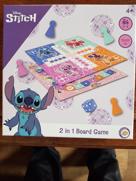 Disney Stitch 2-in-1 bordspel | Games | bol