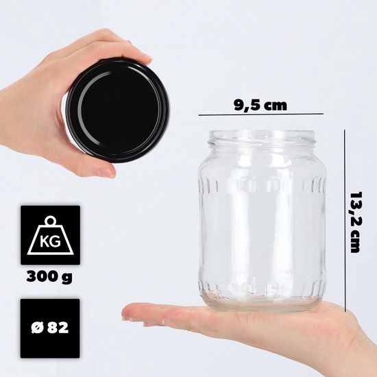 Bocaux de conserve KADAX, pots de confiture, 720 ml, bocaux à conserve ...