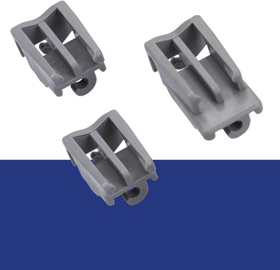 Multaparts® lagerset / klemmen voor inzet bovenkorf vaatwasser Bosch ...