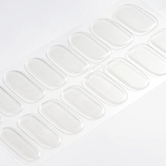 Semi Cure Gel Nagel Stickers, 16 stuks Gel Nagel Stickers UV, Home Nail ...