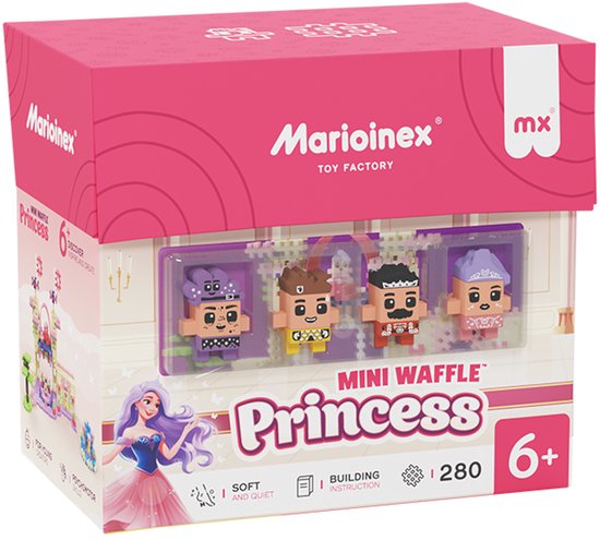 Mini Waffle - Princess 280 Pcs. | Games | bol