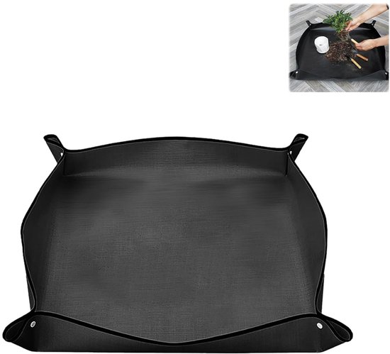 Verpotmat - 100x100 CM - Waterdichte Mat - Plantenmat - Plantmatje ...