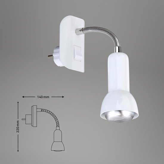 Stopcontactlamp - Stekker Lamp - Lamp in Stopcontact - Stekkerlampje | bol