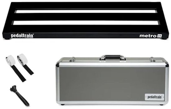 Pedaltrain Pedaltrain Metro 24 with Hard Case - Koffer voor effect-units | bol