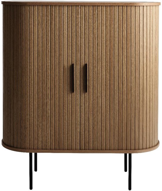 Kelly glazenkast - donkerbruin | bol