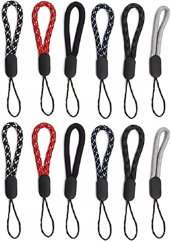Tadipri 12 Pcs Finger Lanyard, Small Wristband, Adjustable Finger Cord ...