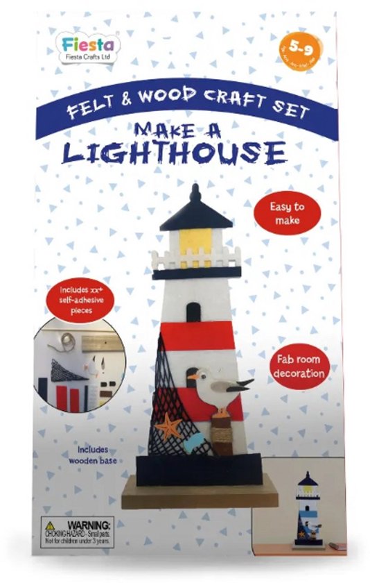 Fiesta Crafts knutselset vuurtoren maken - creatief speelgoed. | Games ...