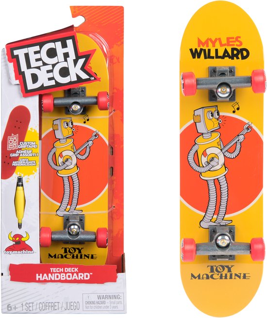 Tech Deck, Toy Machine Handboard, authentieke miniskateboards (alleen ...