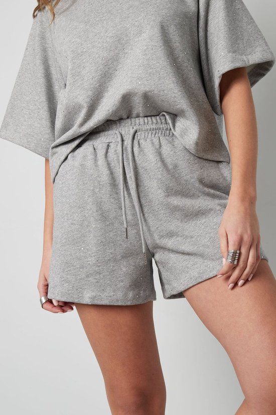 Short joggingstof met studs | bol