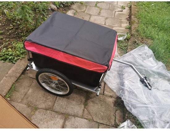 Fietskar Bagage - Fietsaanhanger - Aanhangwagen Fiets - Medium | bol