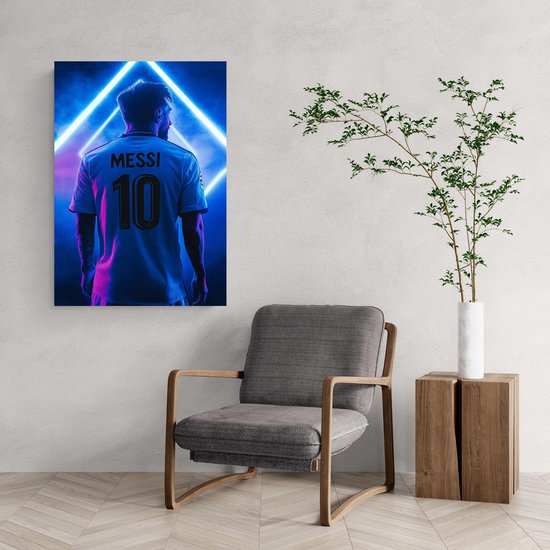 Lionel Messi Poster - Neon - Voetbal - Sport - Spits - Voetbalster ...