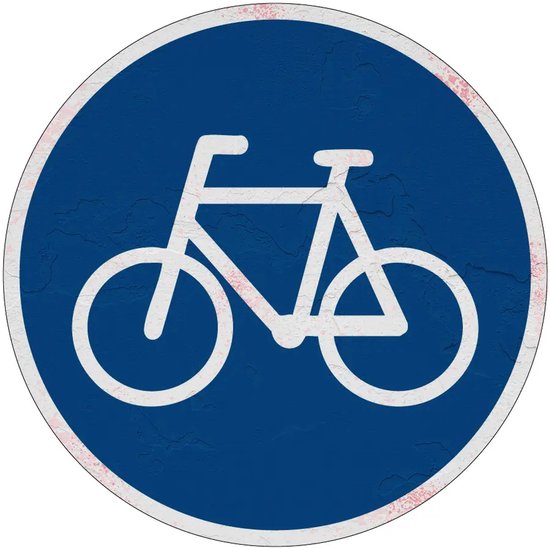 Fietspad bord - G11 - Sign Again - 40 cm | bol