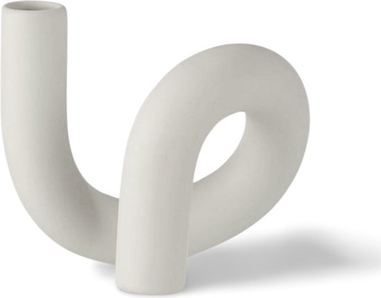 Design Vaas Scandinavisch Wit | bol