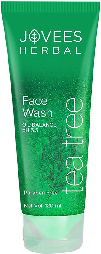 Jovees Tea Tree Oil Control Face Wash 120 ml | Kruidengezichtsreiniger ...