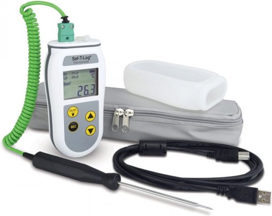 ETI - Saf-T-Log - Registrerende Digitale Thermometer Kit | bol