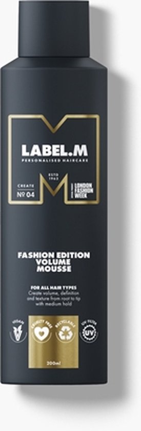 Label.m - Fashion Edition Volume Mousse - 200 ml | bol