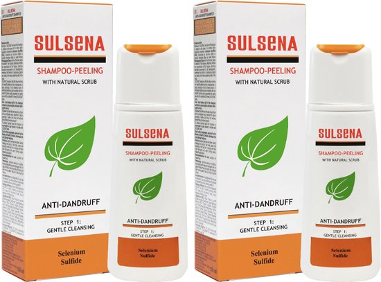 2 x SULSENA ANTI-ROOS SHAMPOO 2 in 1- RUSTGEVENDE KALMERENDE DIEP ...