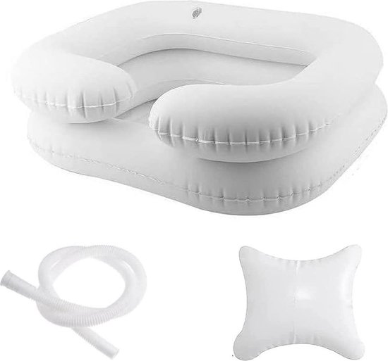 Haarwasbak - Haarwasbak opblaasbaar - Wasbak - Voor kappers - Mobiele wastafel -... | bol