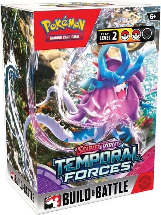 Pokemon S&V Temporal Forces Build and Battle Kit (EN) | Games | bol