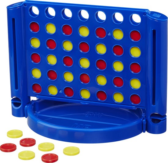 Vier Op Een Rij - Reisspel - Compact & Strategisch - Hasbro | bol