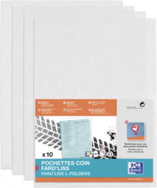 Oxford 100206694 map PVC Transparant A4 | bol
