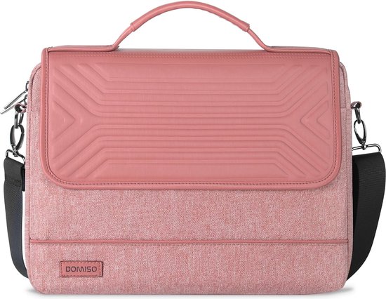 Laptoptas 15.6 inch - Roze - Waterdicht - Laptop schoudertas voor dames ...