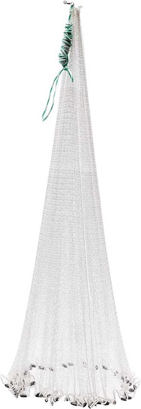 Werpnet - Visnet - Casting net - Manitoba monofilament visnet - 150 cm ...