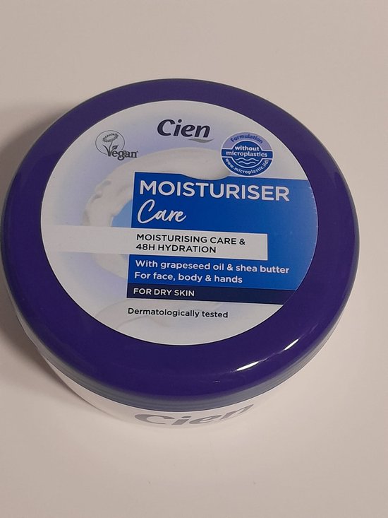 Cien Soft Moisturising Cream | Grapeseed Oil & Shea Butter | Face ...