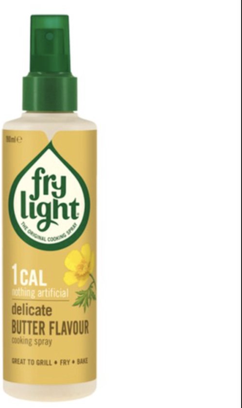 Fry Light Butter Oil Cooking Spray - 190ml- (Van Engeland) | bol